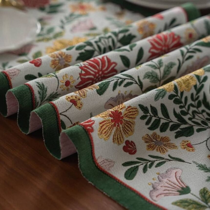 Renaissance Garden Jacquard Table Runner - Home Stuff
