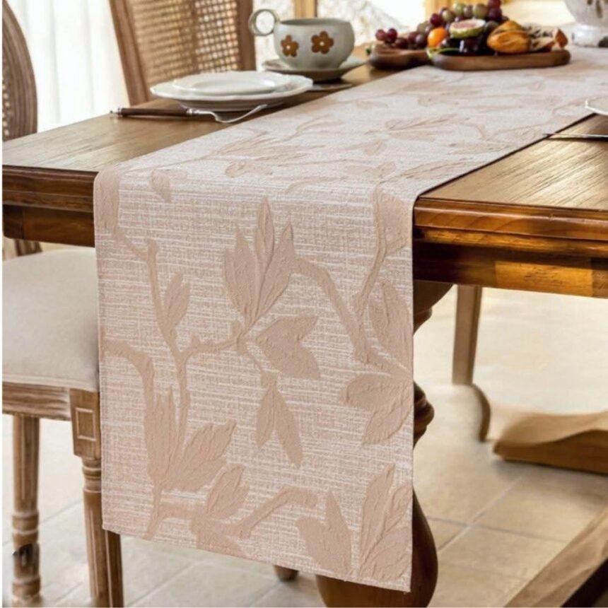 Soft Embossed Opulence Table Runner - Home Stuff