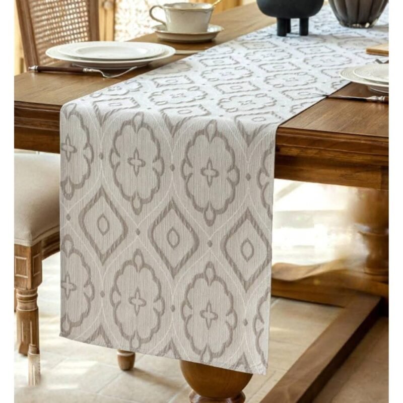 Soft Embossed Opulence Table Runner - Home Stuff