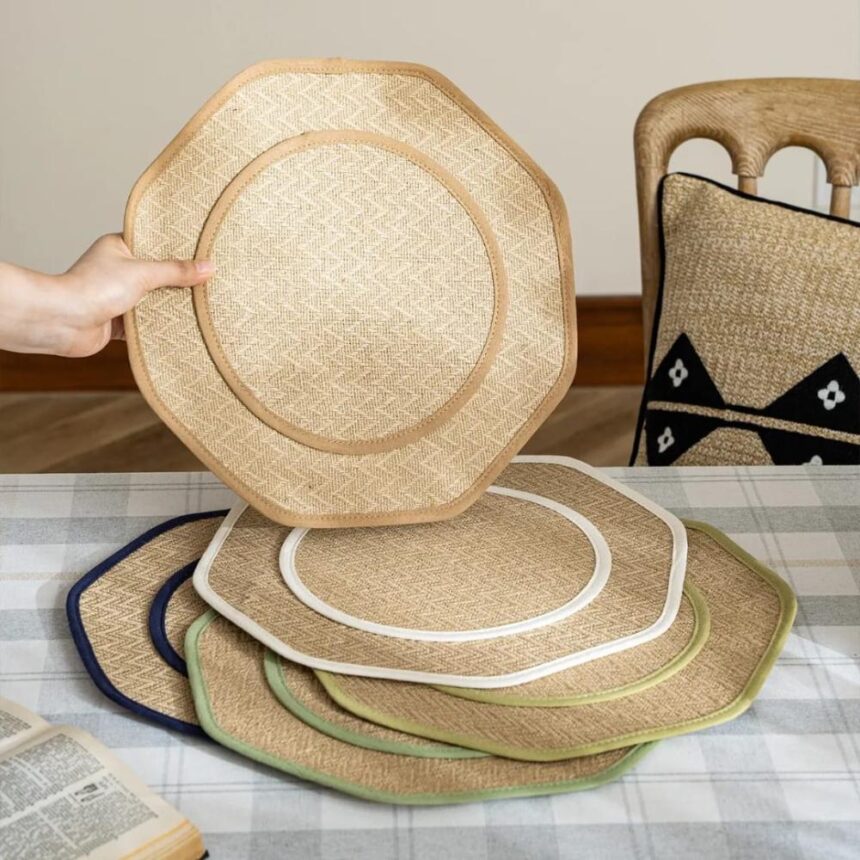 Double Deck Octagon Placemats (Set of 2) - Home Stuff